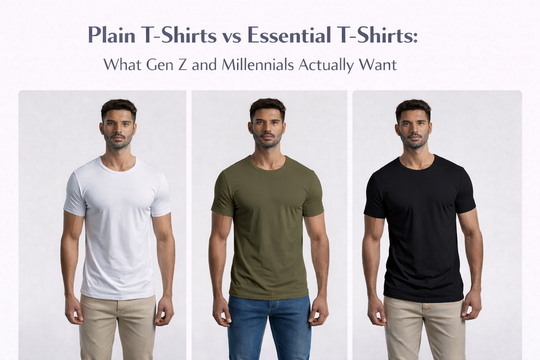 Plain T-Shirts vs Essential T-Shirts: What Gen Z and Millennials Actua ...