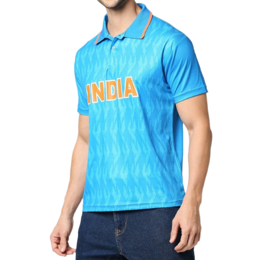 Team India Cricket Jersey T-shirt | Premium Quality & Design | Unirec ...